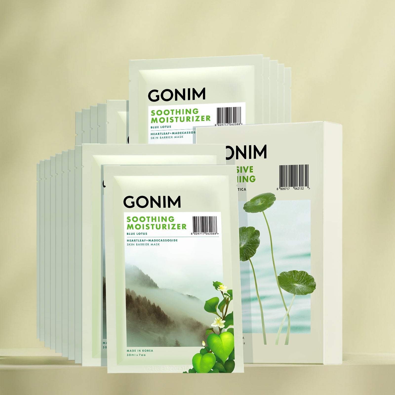 GONIM Soothing Moisturizing Skin Barrier Mask (20pcs)